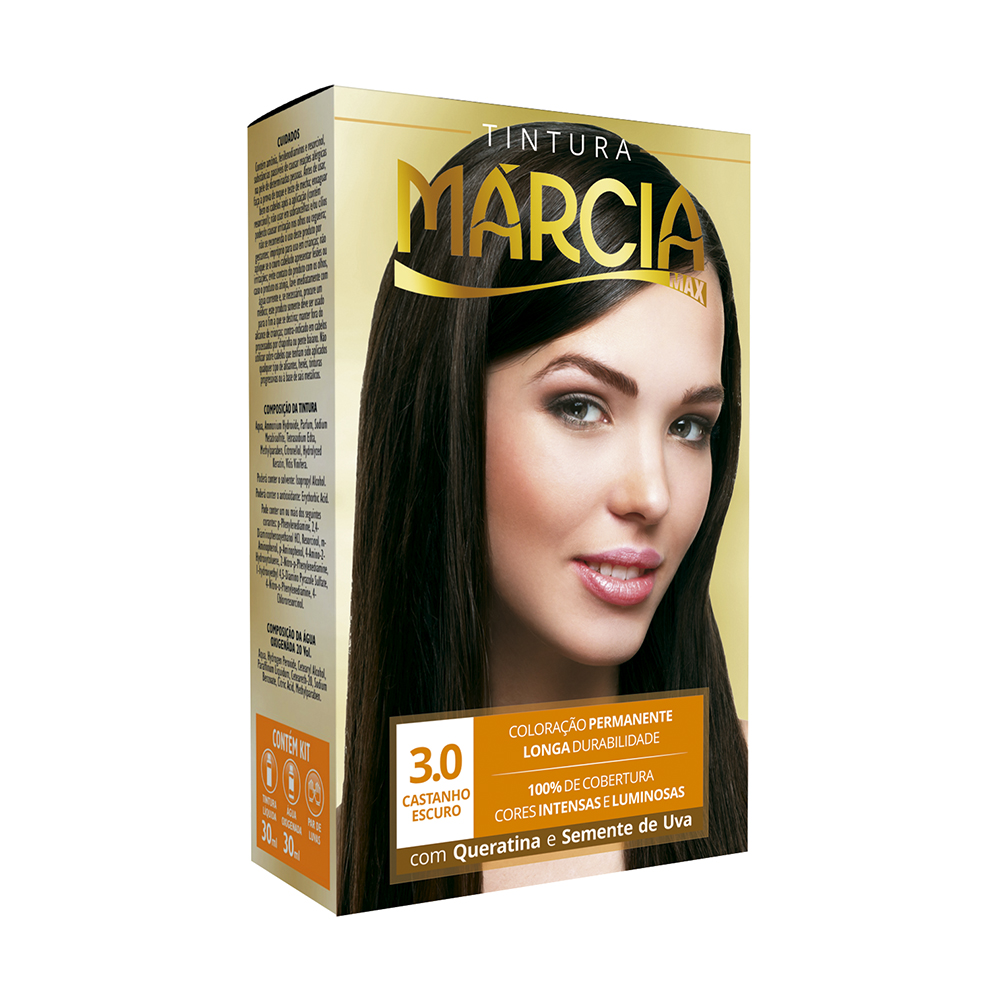 TINT MARCIA 3.0 30ML CAST ESCU | Playvender Distribuidora RJ